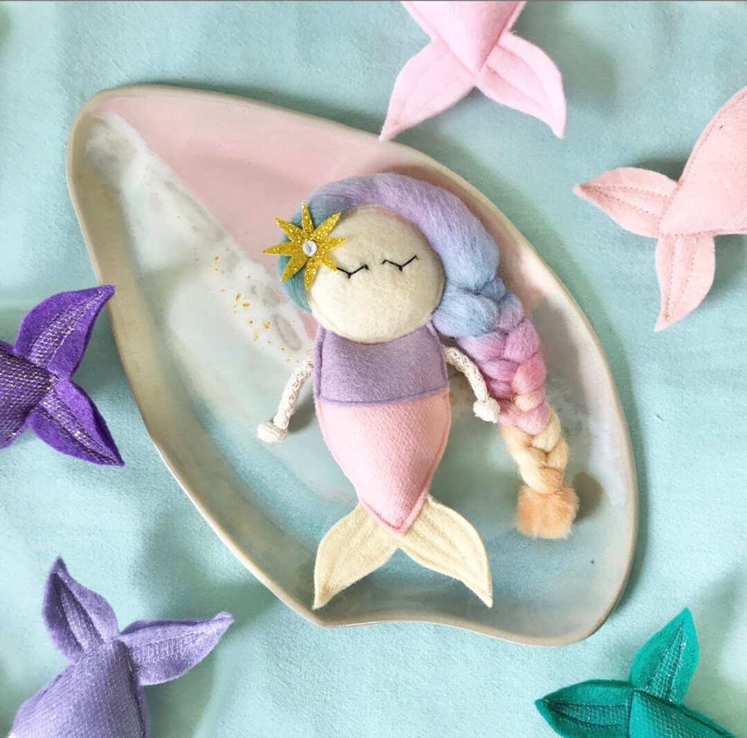 Rainbow Mermaid Puppet for Mimiki Puppet Theatre - Etsy