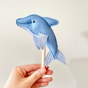 Dolphin Decoration / Puppet / Hanger / Cake Topper - Etsy