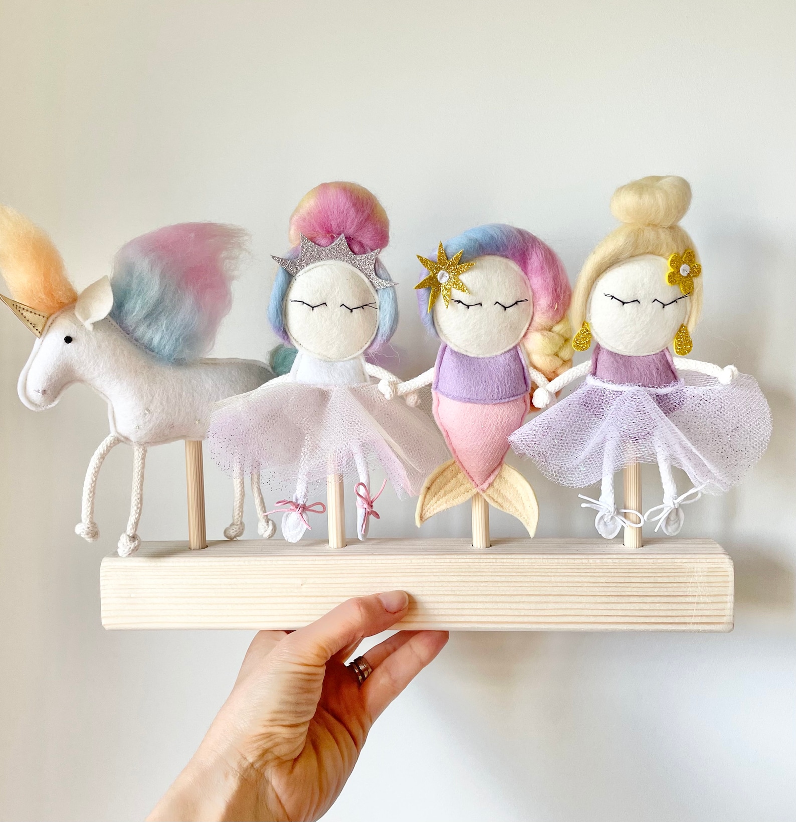 Mix and Match Ballerina Puppet for MIMIKI Puppet Theatre | Etsy