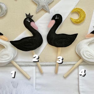 Swan Lake Ballerinas Puppets Set for Ballet Lover Designed for Mimiki ...