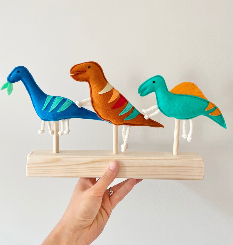 Rainbow T-rex Dinosaur Mix and Match Collection for Mimiki - Etsy