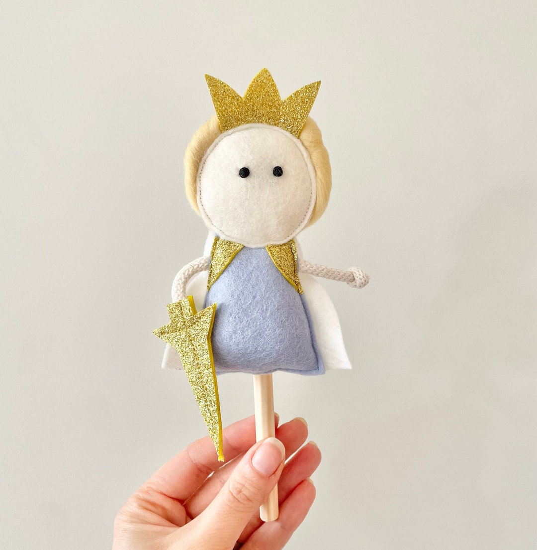 Prince Blonde Wool Hair Puppet for Mimiki Puppet Theatre - Etsy
