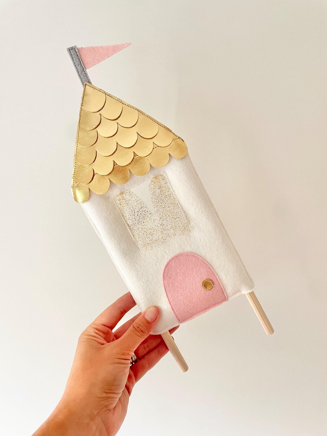 Gold Tiled Roof Castle Decoration for Mimiki Puppet Theatre - Etsy