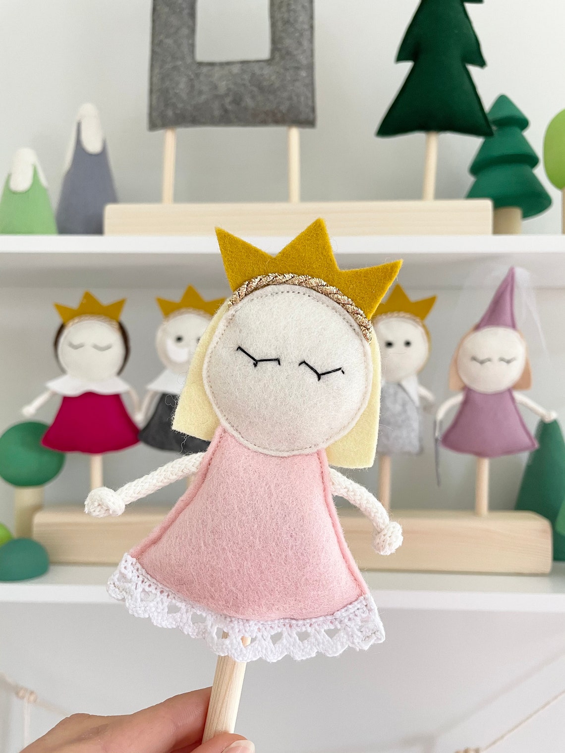 Fairy Tale Collection Mix and Match Puppets for Mimiki Puppet - Etsy