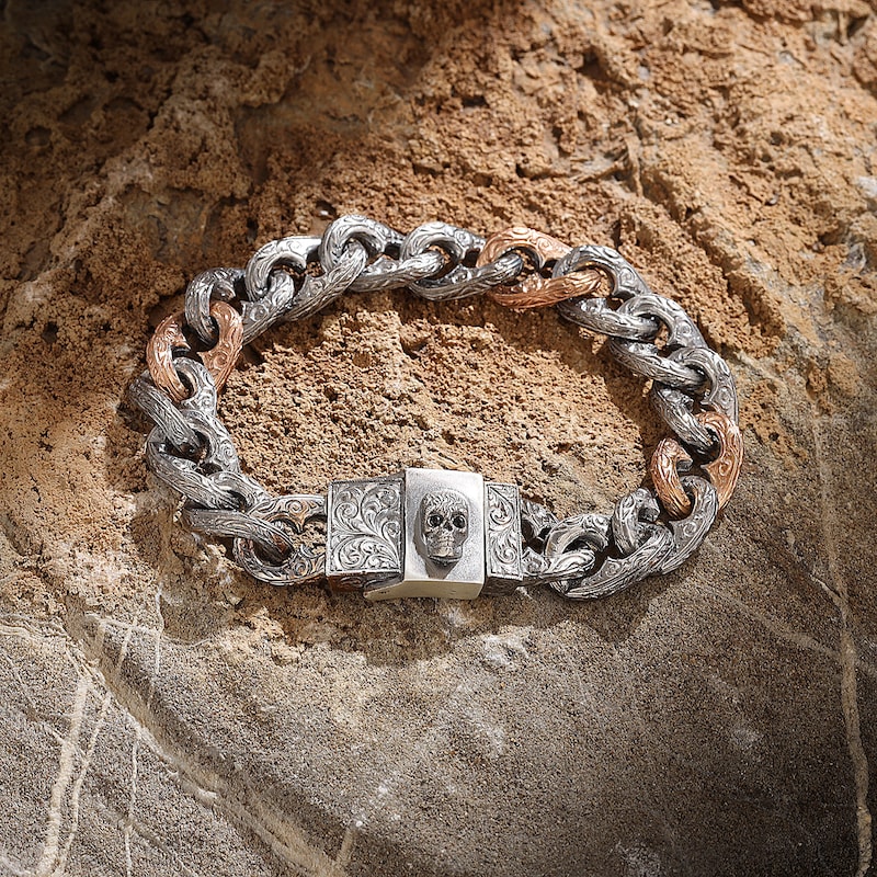 Silver Unique Bracelets for Men - Etsy