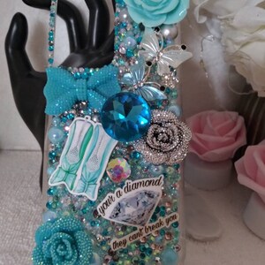 Blinged Out Phone Case: Custom Made to Order - Etsy