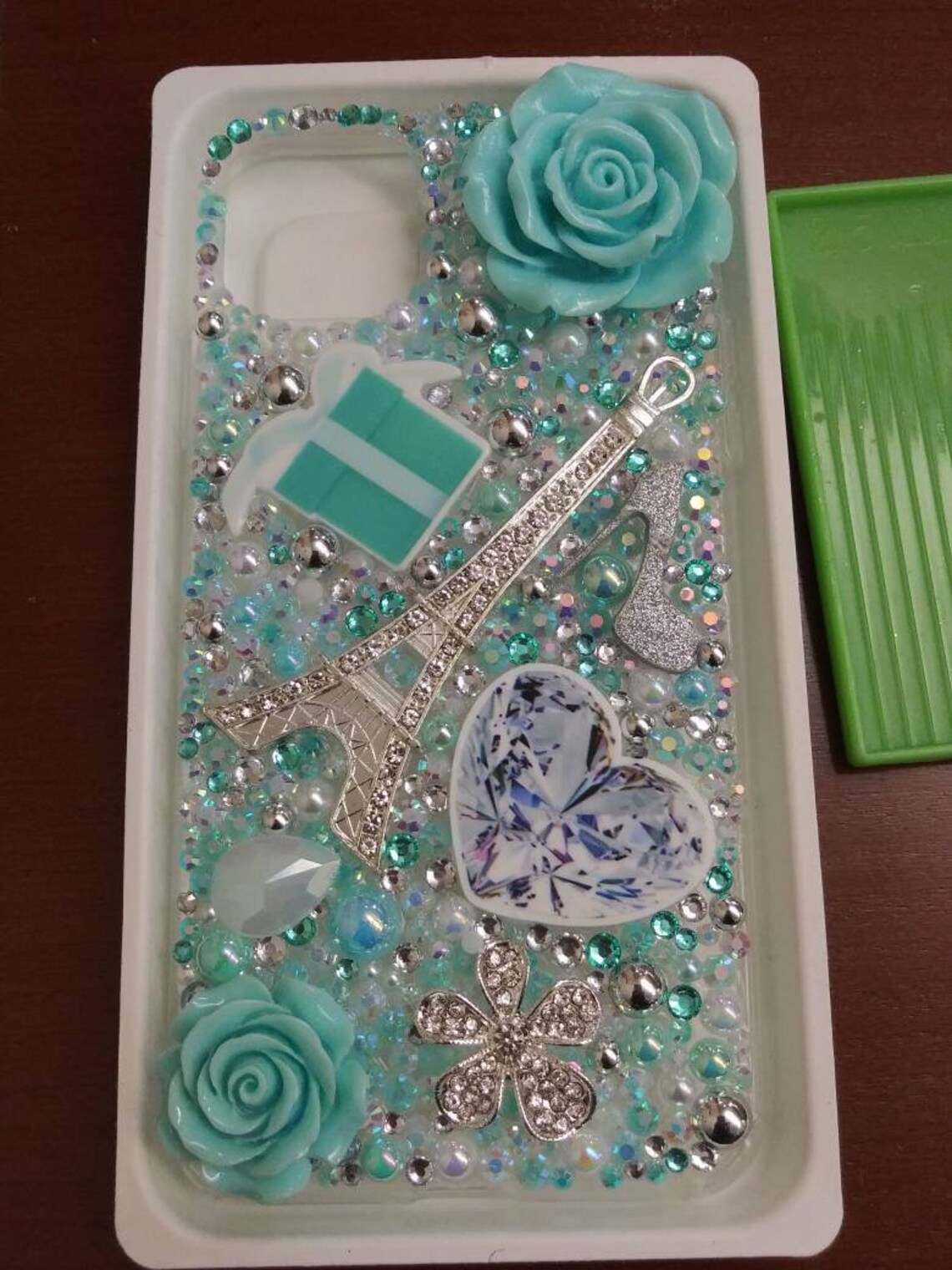 Blinged Out Phone Case: Custom Made to Order - Etsy