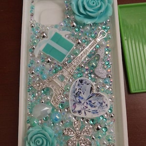 Blinged Out Phone Case: Custom Made to Order - Etsy