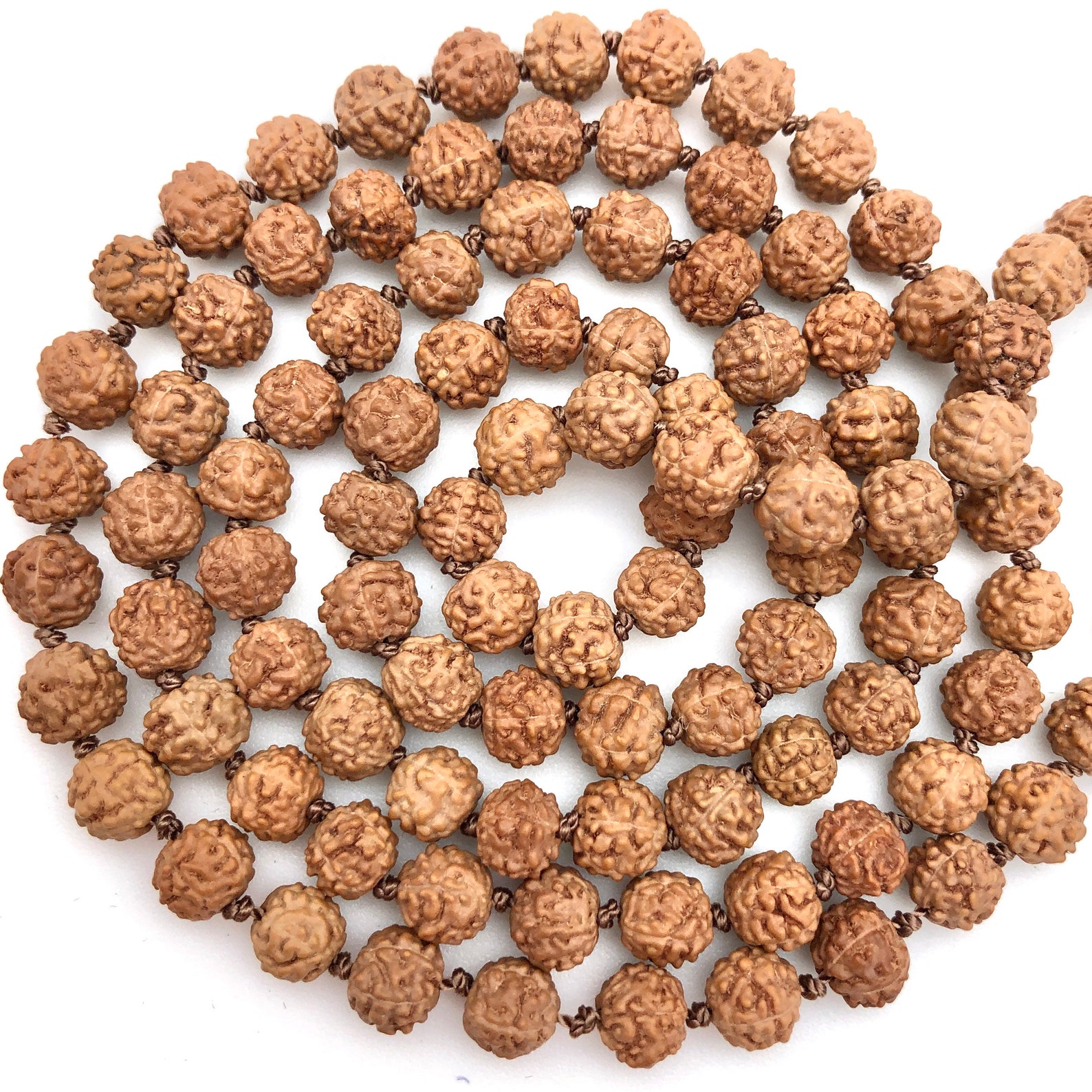 Rudraksha Mala Kit With Your Choice of Cord & Thread Colors - Etsy