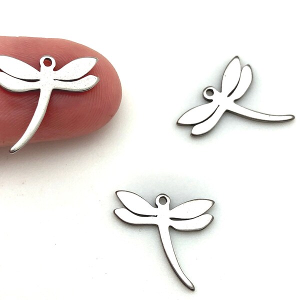 Dragonfly Charms - Etsy