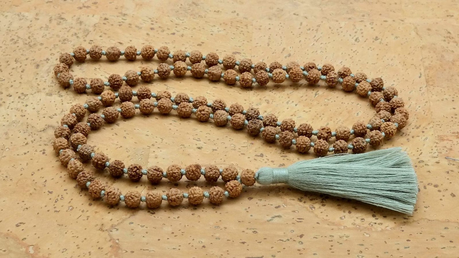 Rudraksha Mala Kit with your choice of cord & thread colors | Etsy