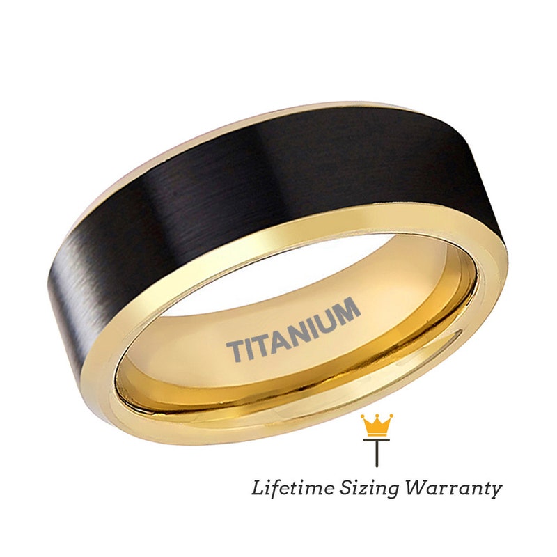 Titanium Ring Men - Etsy