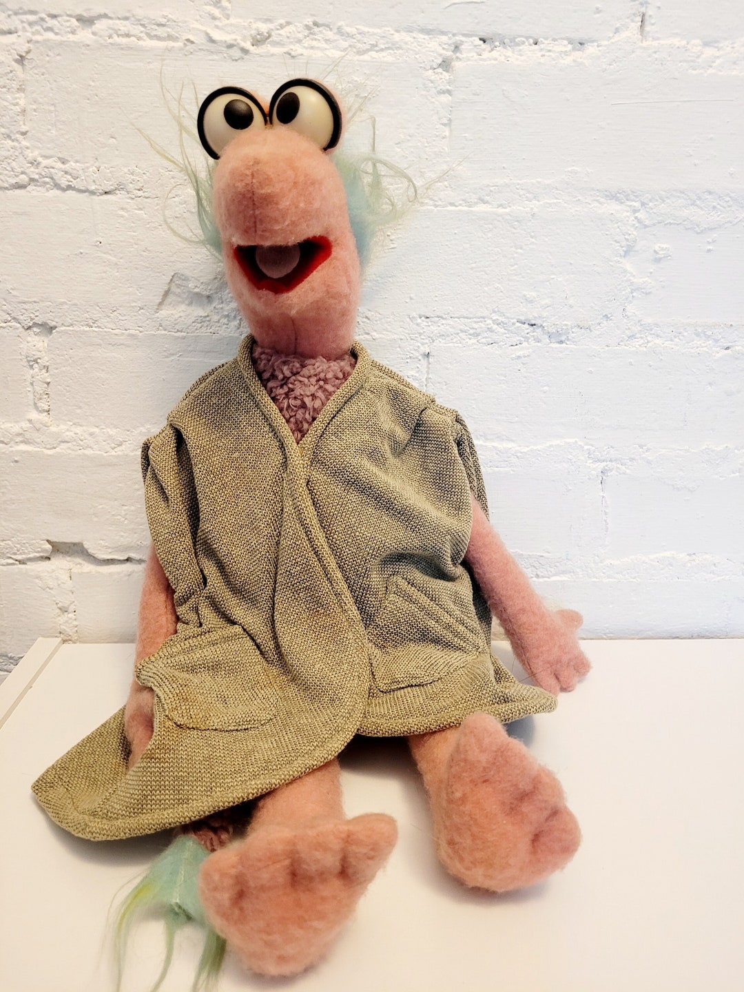 Vintage Mokey Fraggle Rock Tomy Plush 1983 Henson Muppets - Etsy Vintage Mokey Fraggle Rock Tomy Plush 1983 Henson Muppets - Etsy