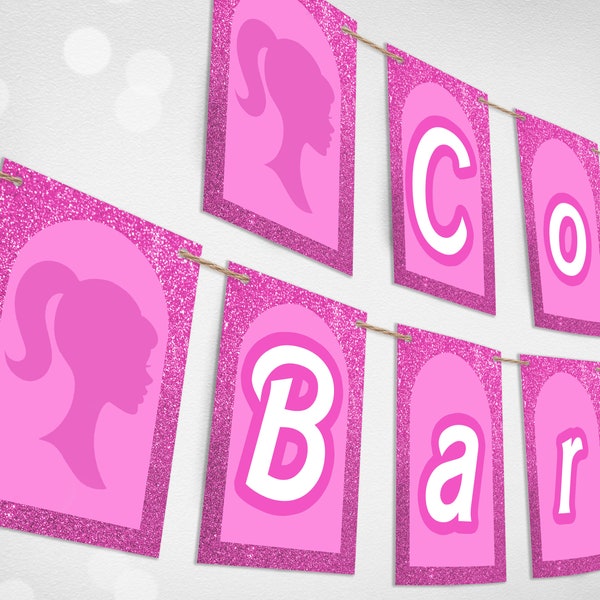 Barbie Banner - Etsy