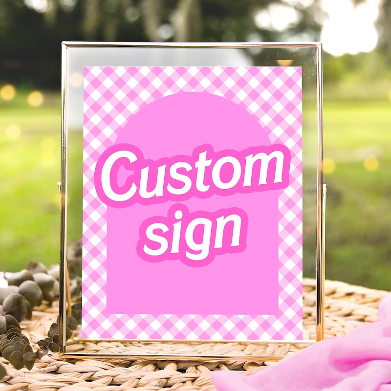 Barbie Signs - Etsy