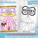 Custom Basketball Coloring Book and Crayons - Boy's Birthday Party ...