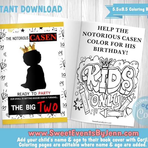 Notorious Coloring Pages - Etsy