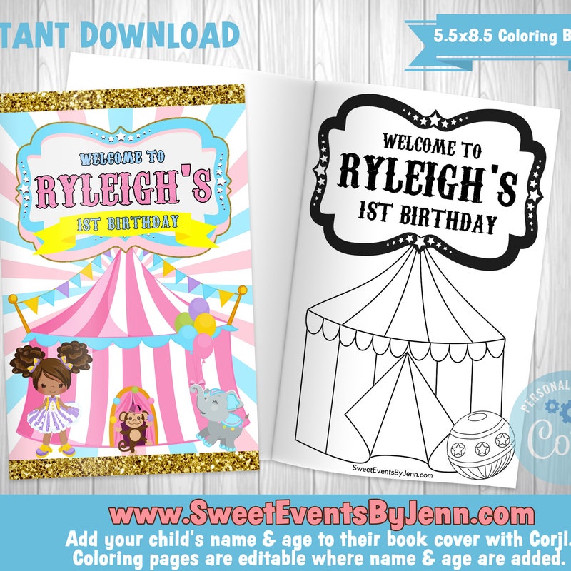 The Circus Book - Etsy