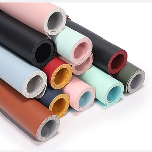 Mouse Pad Desk Pad Table Mat Solid Color Waterproof PU Leather - Etsy