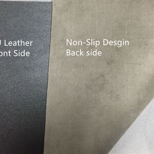 Mouse Pad Desk Pad Table Mat Solid Color Waterproof PU Leather - Etsy