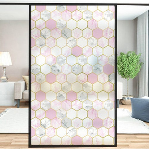 Window Film Privacy Foggy Forest Non Adhesive Glass Sticker - Etsy