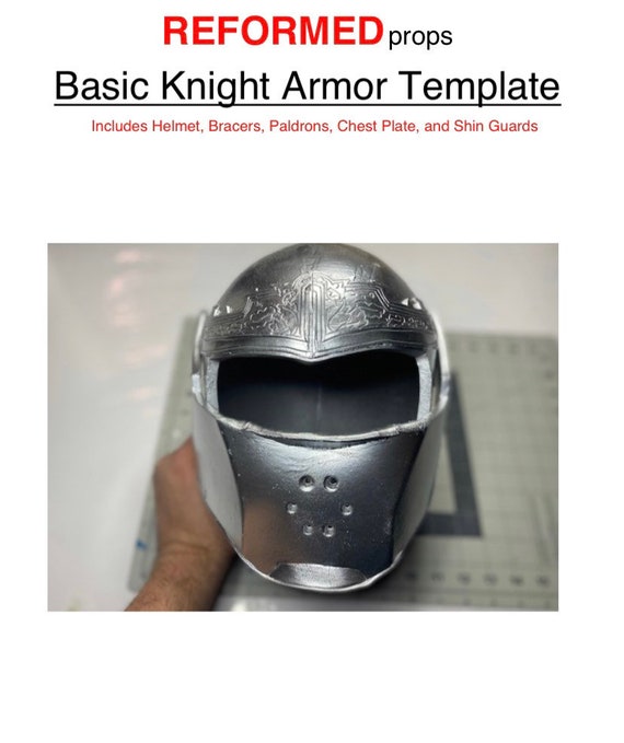 Kids Basic Knight Template PDF Download - Etsy
