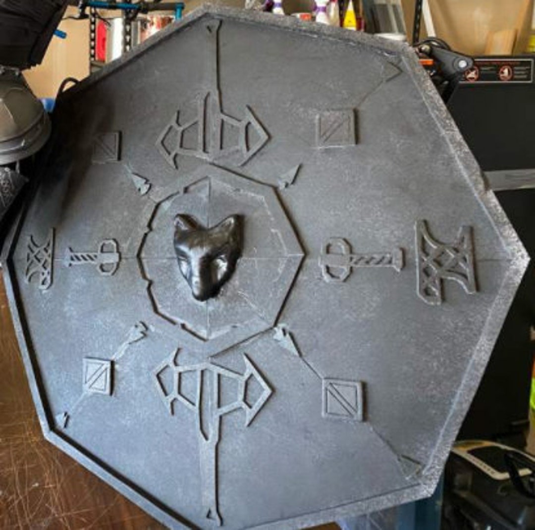 Dwarven Sheild Template - Etsy