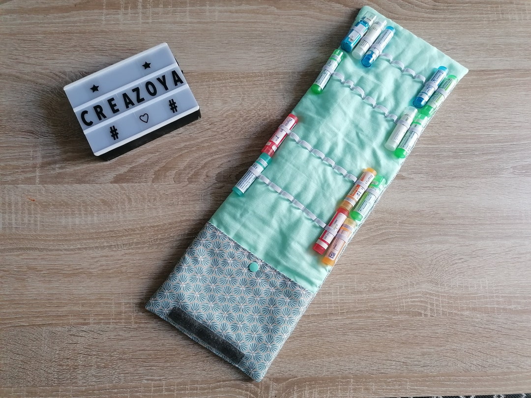 Storage Pouch for 36 Homeopathy Tubes - Etsy