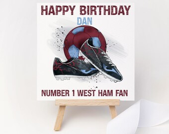 West Ham Card | Etsy UK