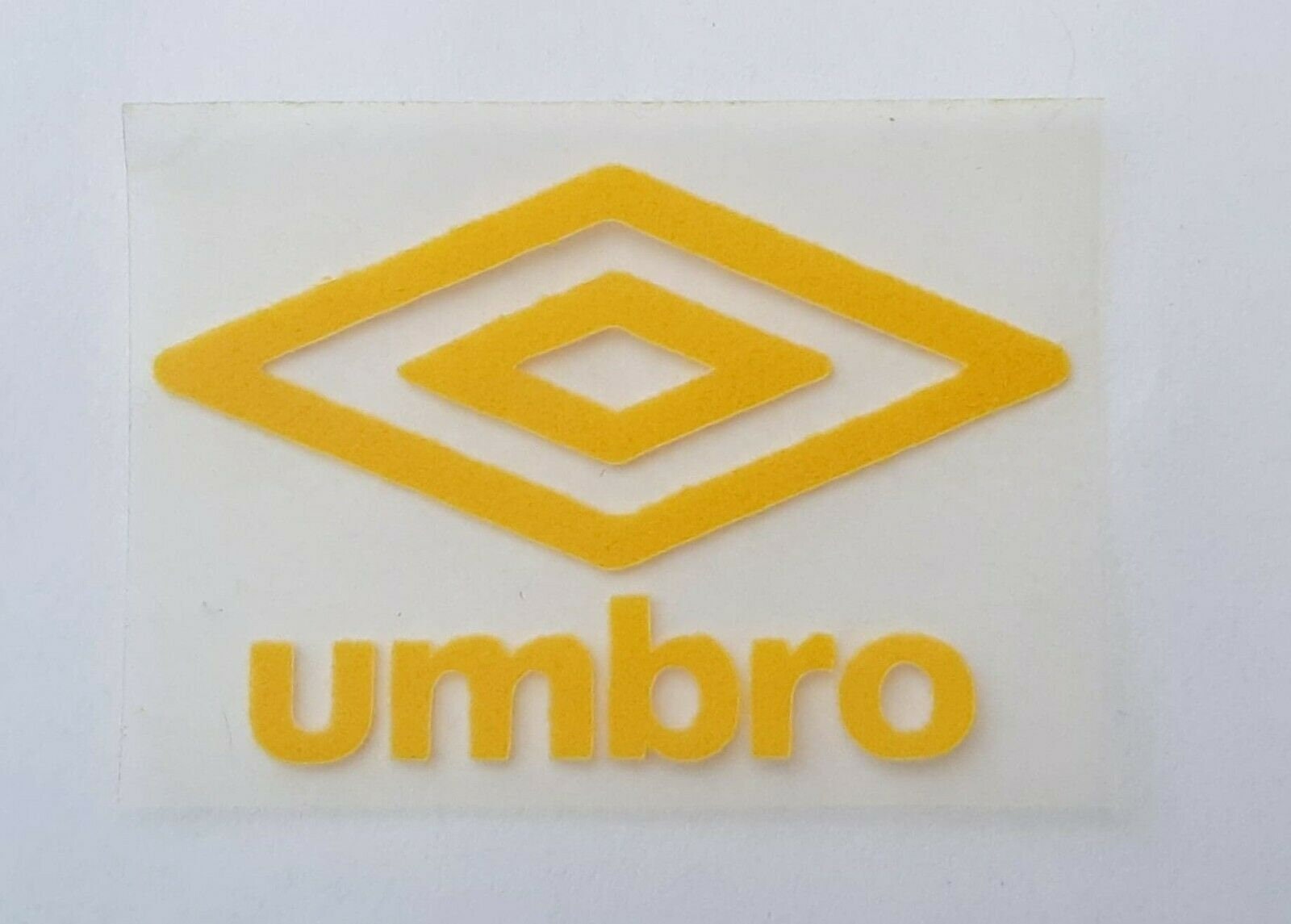 Yellow Retro Umbro Diamond Logo Rounded Corners Heat Press on - Etsy