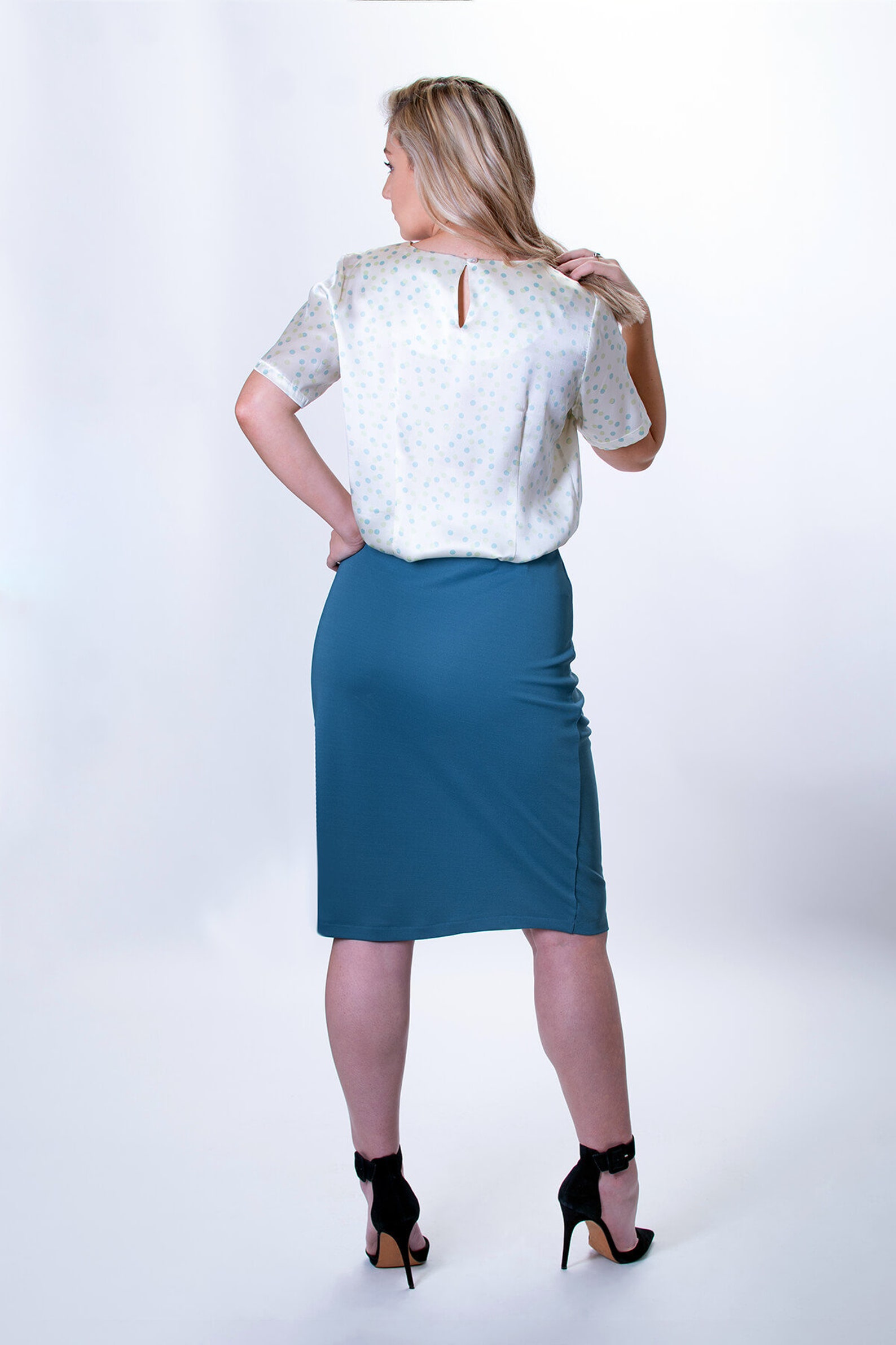 Shell Blouse PDF Pattern, Eclipse Shell Blouse - Etsy