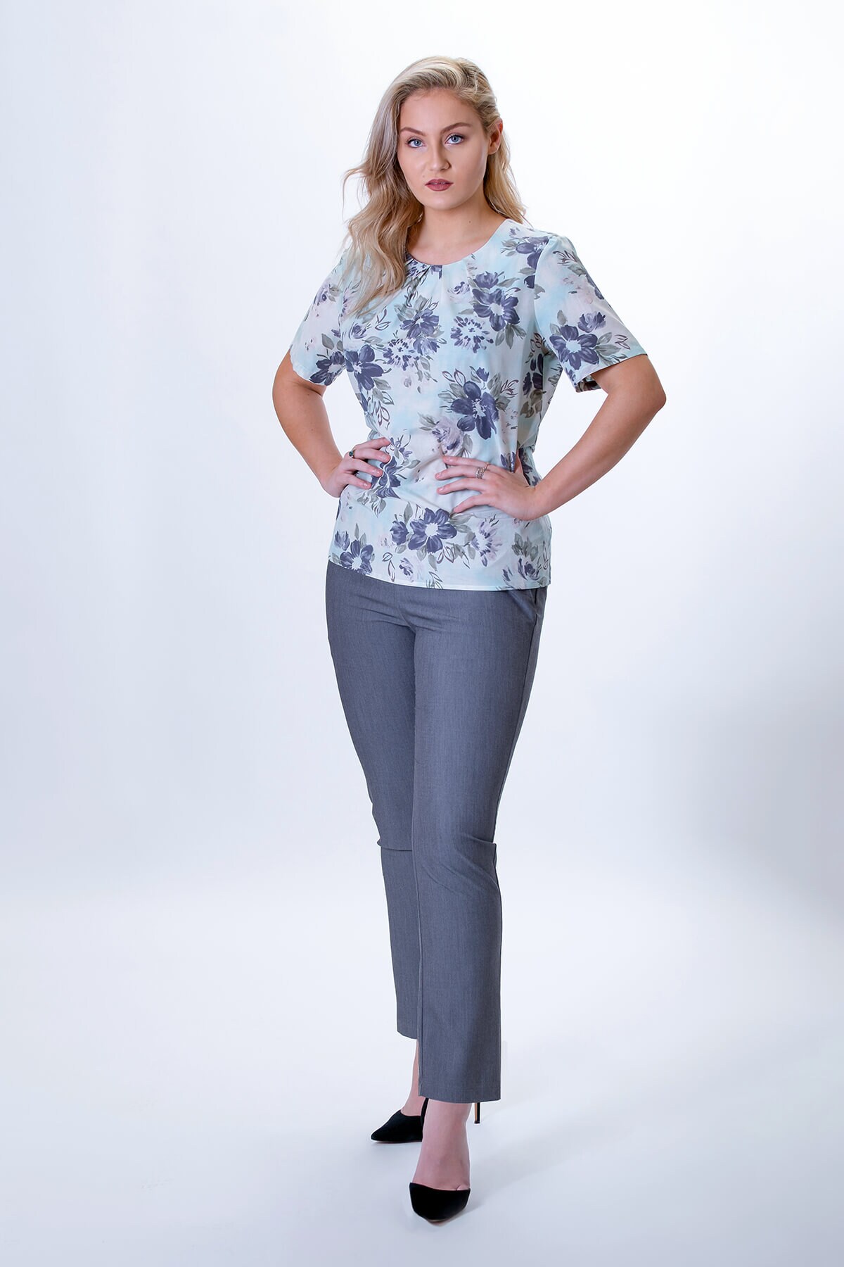 Shell Blouse PDF Pattern, Eclipse Shell Blouse - Etsy