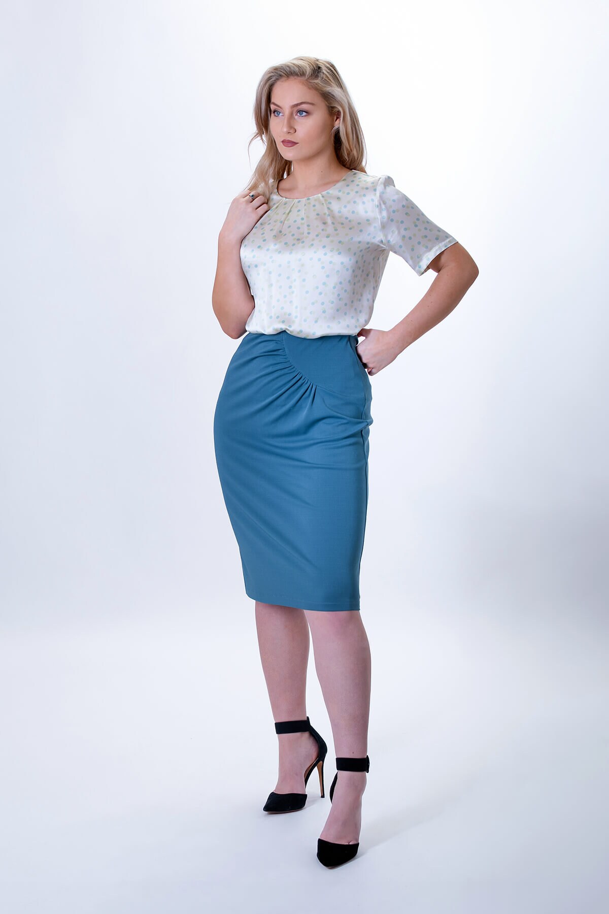 Shell Blouse PDF Pattern, Eclipse Shell Blouse - Etsy