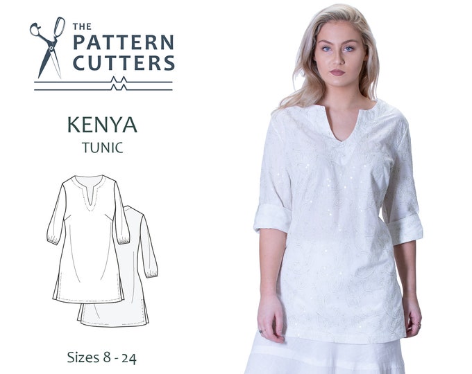 Schoolhouse Tunic PDF Sewing Pattern - Etsy Canada