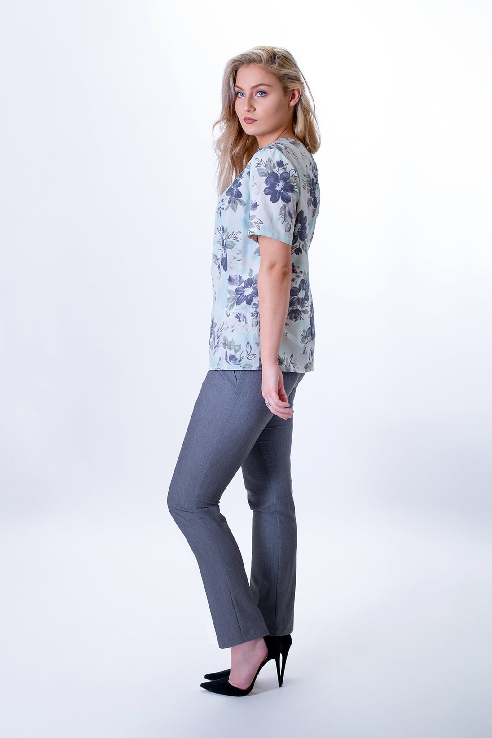 Shell Blouse PDF Pattern, Eclipse Shell Blouse - Etsy