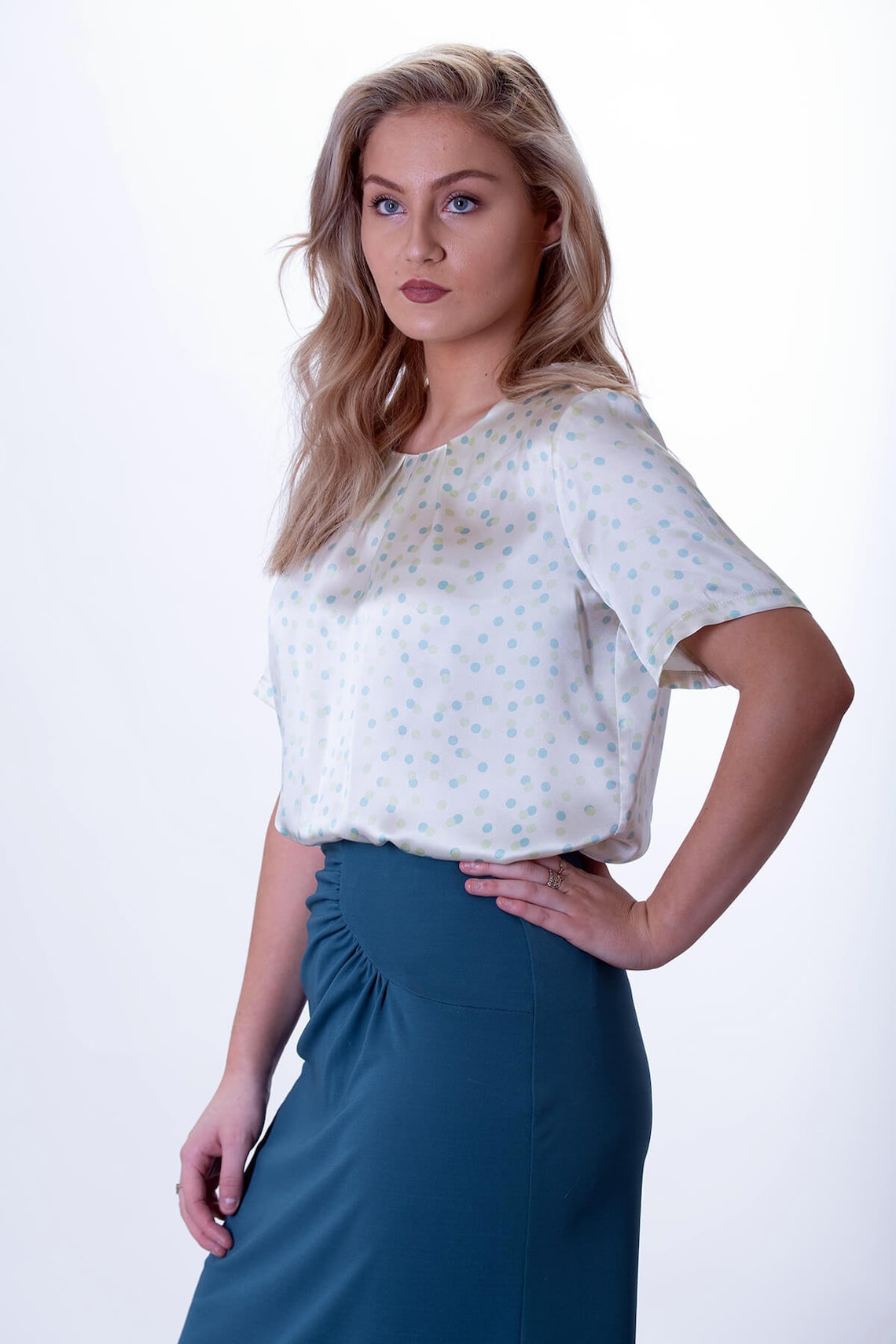 Shell Blouse PDF Pattern, Eclipse Shell Blouse - Etsy