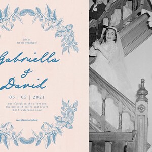 Handwritten Cursive Font Delicate Script Font for Wedding Invitation ...