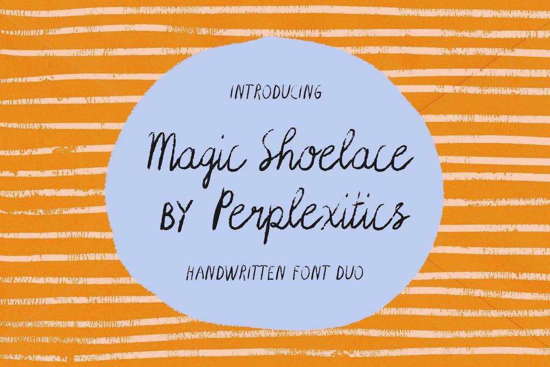 Handwritten Pencil Font Duo Whimsical Handwritten Script and Sans Serif ...