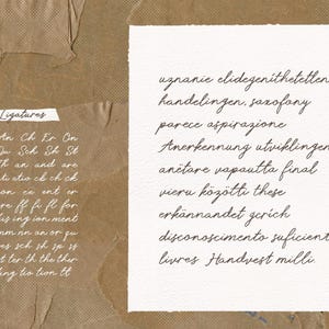 Handwritten Pencil Script Font Perfect for Logo Branding Quote Social ...