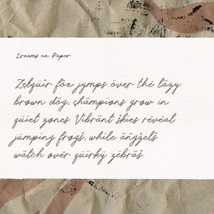 Handwritten Pencil Script Font Perfect for Logo Branding Quote Social ...