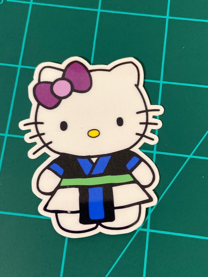 Hello Kitty Hmong Sticker - Etsy