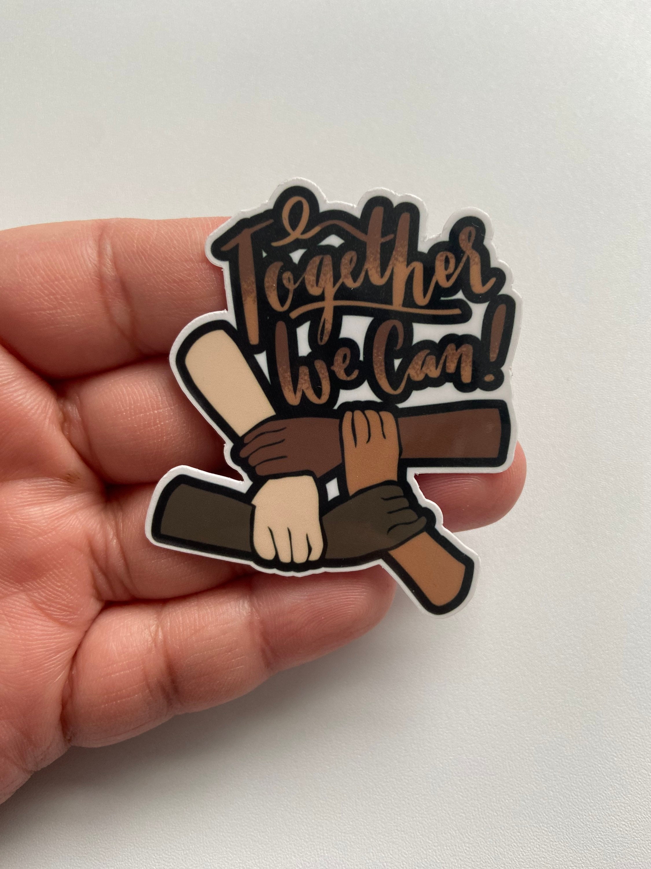 Together We Can Sticker - Etsy