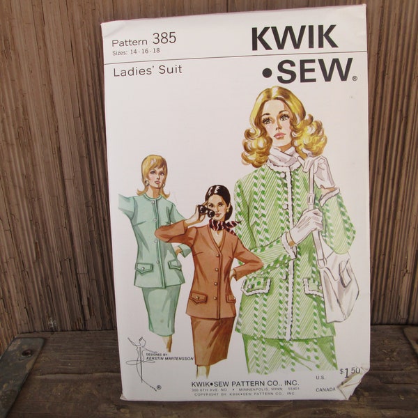 Kwik Sew Pattern - Etsy