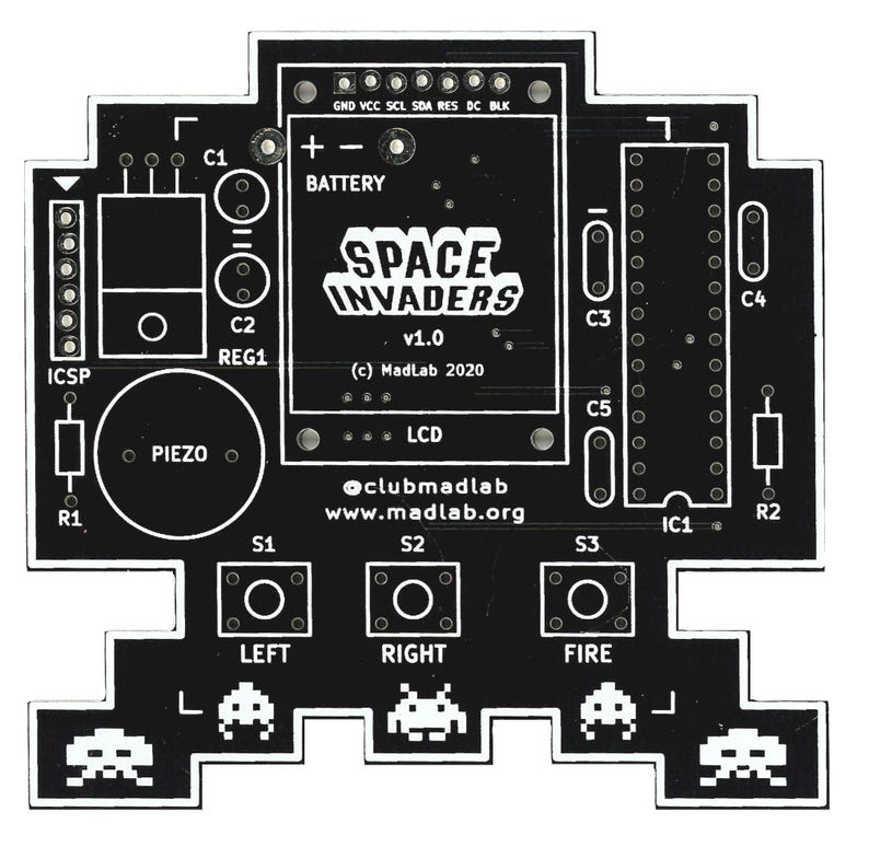 Space Invaders Soldering Kit - Etsy