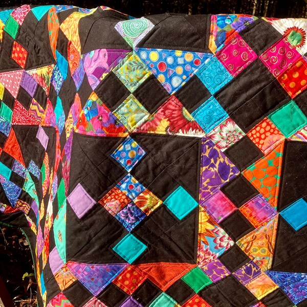 Jacobs Ladder Quilt - Etsy