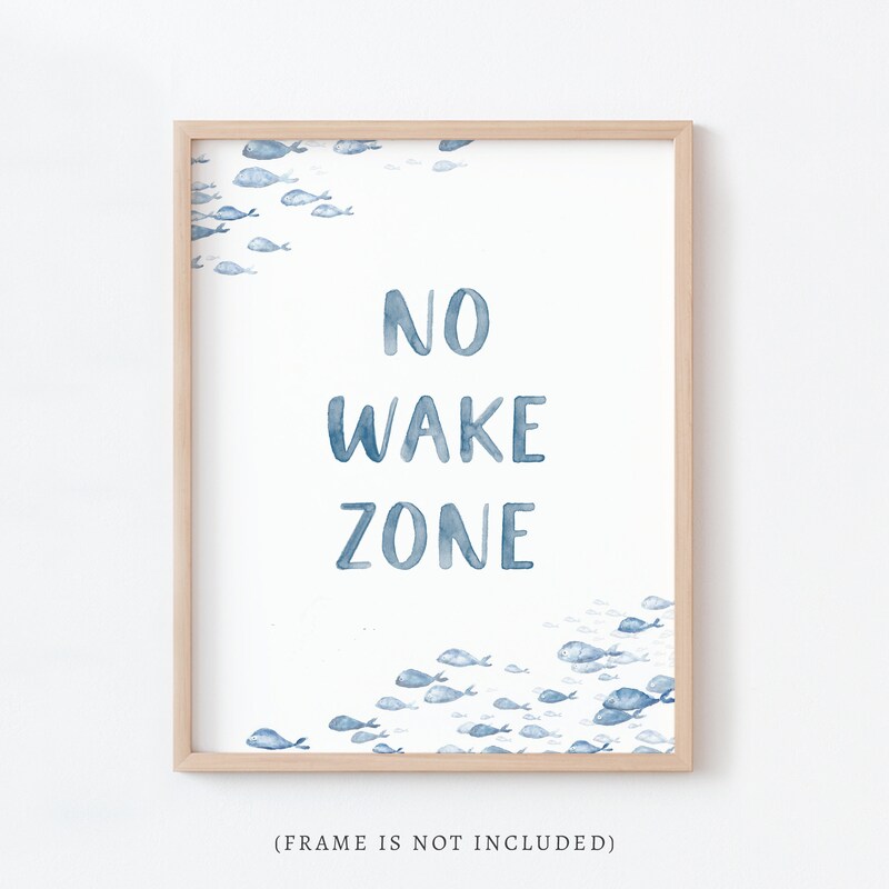 No Wake Zone - Etsy