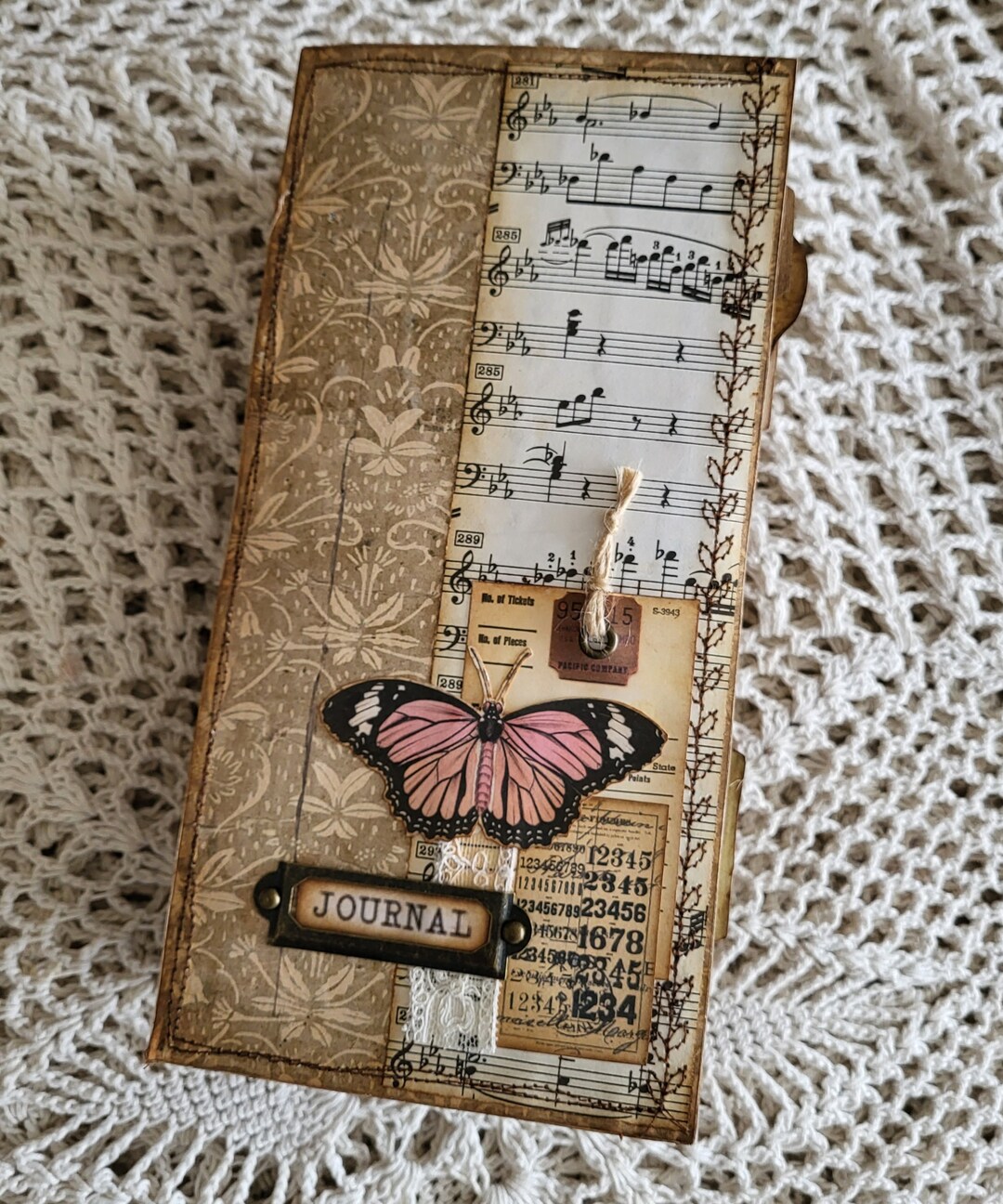 Country Cottage Junk Journal, Diary, Scrapbook, Memory Keeper, Notebook ...