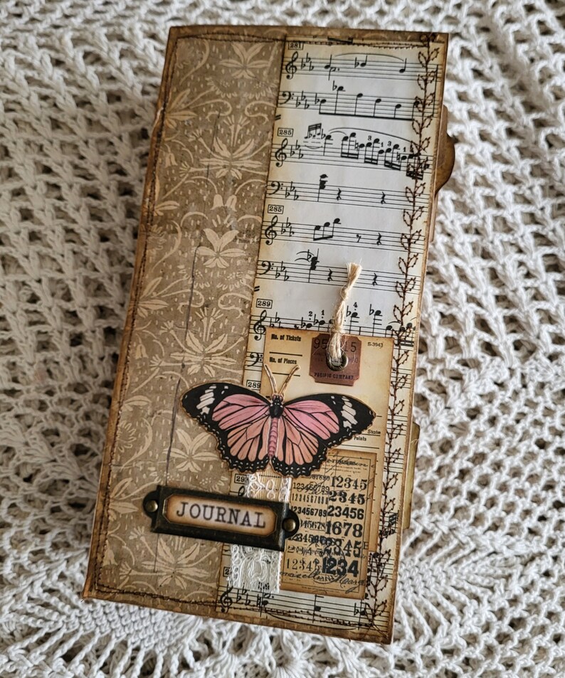 Country Cottage Junk Journal, Diary, Scrapbook, Memory Keeper, Notebook ...