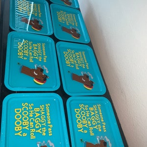 Scooby Doo Rolling Tray - Etsy