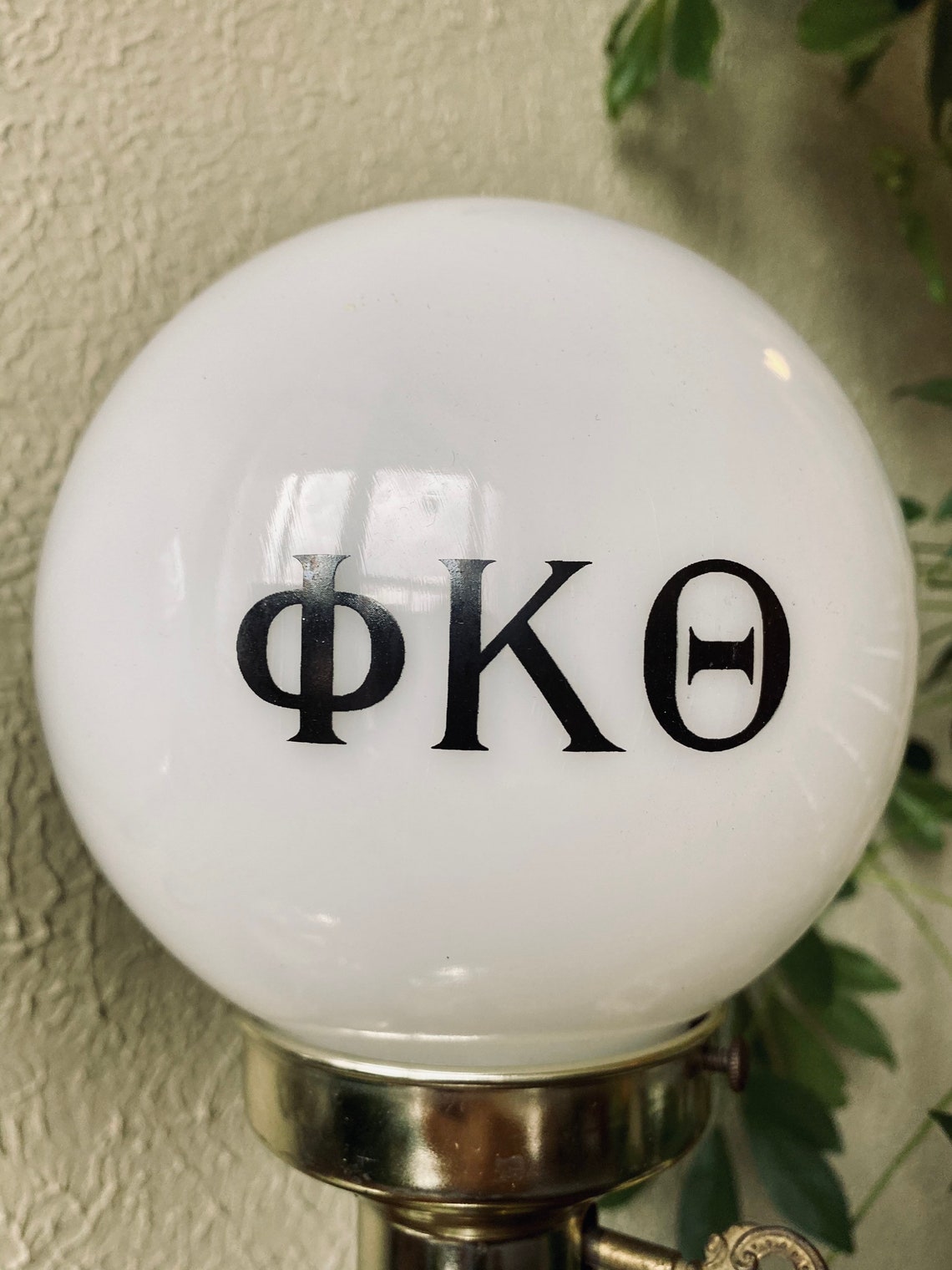 Pair 1960s Phi Kappa Theta Fraternity Lamps - Etsy